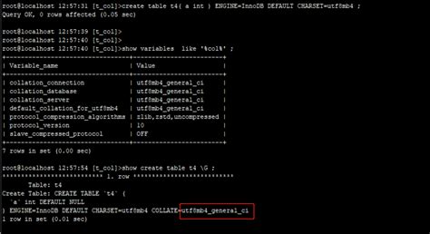 Mysql Collate Utf Mb Ai Ci