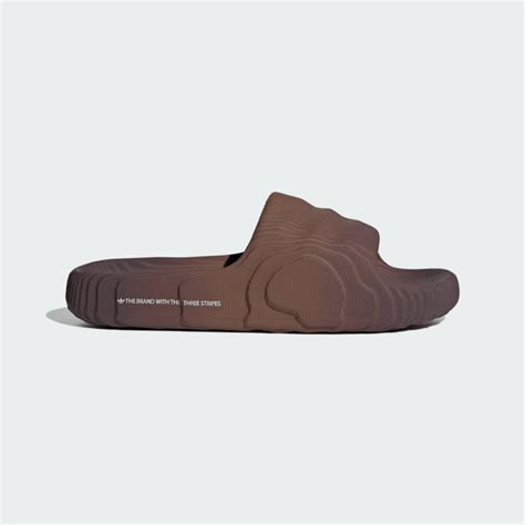 Adidas Adilette 22 Slides Brown Adidas Thailand