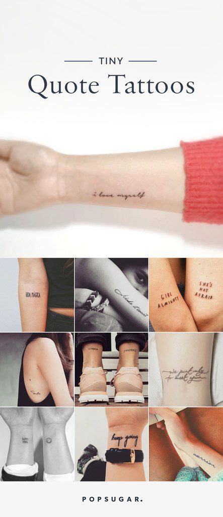 60 Tiny Quote Tattoos That Are Inspiring Uplifting And Encouraging
