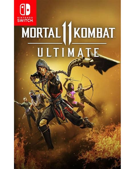 Switch Mortal Kombat 11 Ultimate Code In Box Games Online Shop
