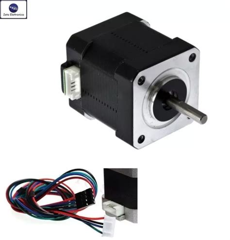 Nema17 Motore Passo Passo 40mm Stepper Motor Per Stampante 3d Cnc