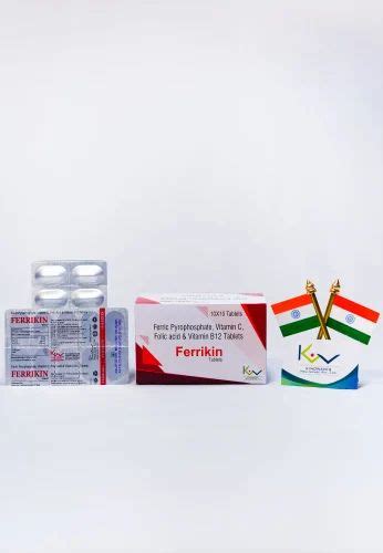 Ferric Pyrophosphate Vitamin C Folic Acid At Rs 86 Box Folic Acid