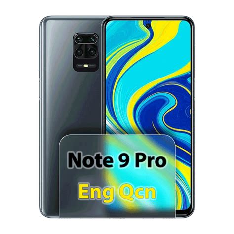 Xiaomi Redmi Note 9 Pro joyeuse ENG QCN File 64G Ram6 تیم تخصصی تعمیرات موبایل ام آر تی