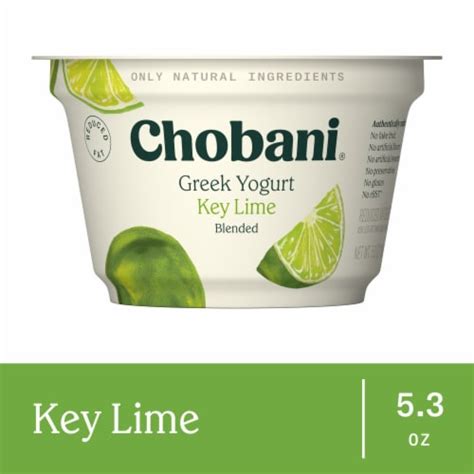 Chobani® Key Lime Low Fat Greek Yogurt Cup 53 Oz Frys Food Stores