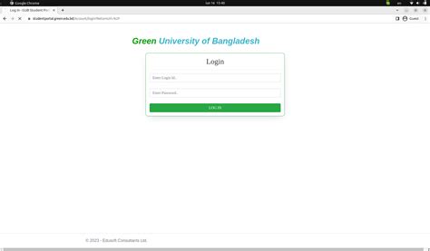 Studentportal Green Edu Bd Video Or Audio Doesn T Play Issue