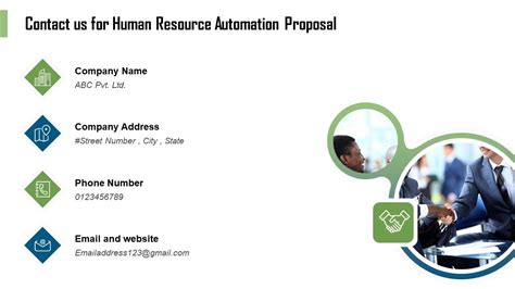 HR Process Automation Contact Us For Human Resource Automation Proposal