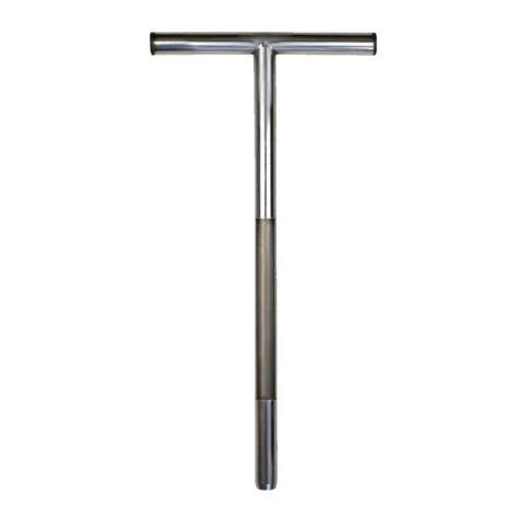 Soil Sample Probe T Handle Stainless Steel Earth Turf Probe Soil Test