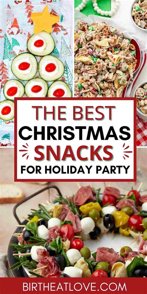 15 Christmas Snacks Ideas And Recipes For Holiday Treats Birth Eat Love