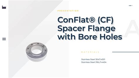 Cf Flanges Anadolu Vacuum