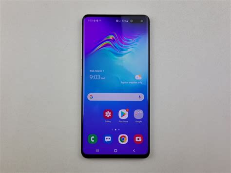 Samsung Galaxy S10 5g Sm G977u 256gb Silver Atandt Clean Imei