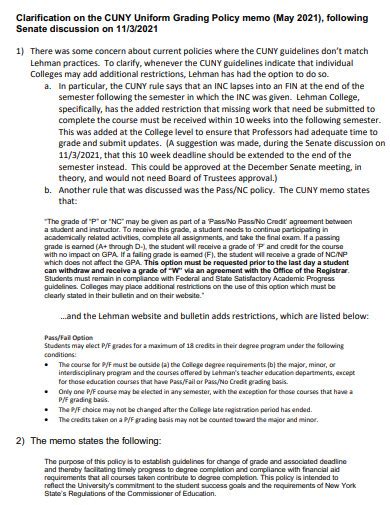 Policy Memo Examples To Download Policy Memo Examples To Download