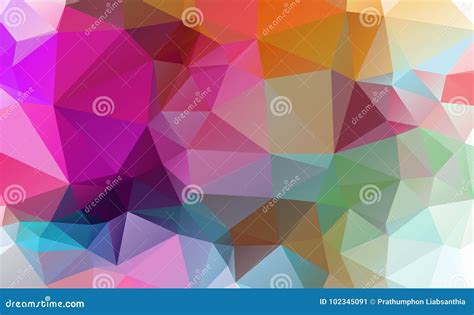 Low Poly Geometric Background Consisting Of Triangles Stock Vector Illustration Of Background