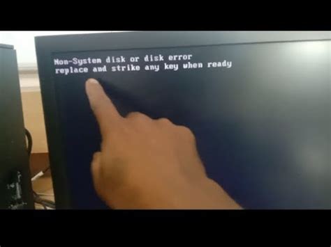 How To Solve Non System Disk Or Disk Error In HP 8300 YouTube