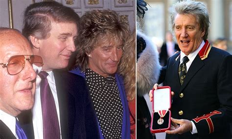 Rod Stewart Says His Friend Donald Trump Isnt Made To Be President