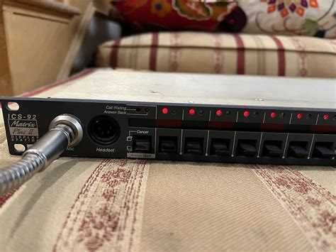 Clear Com Intercom Systems ICS 92 Matrix Intercom Station Reverb