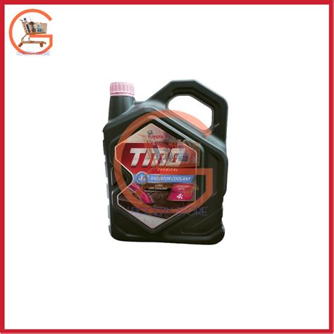 ORIGINAL TOYOTA SUPER LONGLIFE COOLANT TMO RED COLOR CHEMICAL LITER