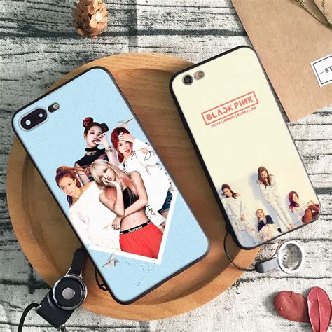 Blackpink Kpop Girl Group Soft Silicone Tpu Phone Case Cover Shell For
