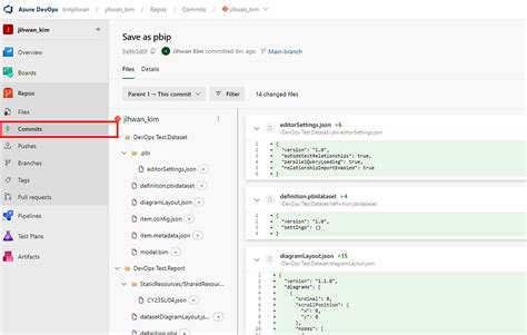 Power Bi Development Version Control With Azure Devops Start To