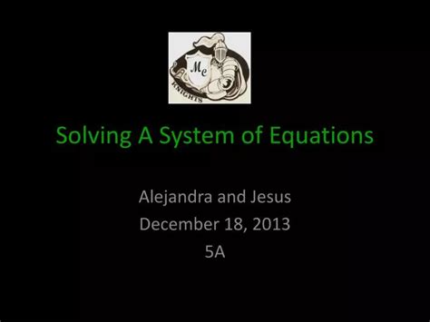 PPT Solving A System Of Equations PowerPoint Presentation Free Download ID 2259492