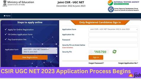 Csir Ugc Net 2023 Application Process Begins Check Direct Link To
