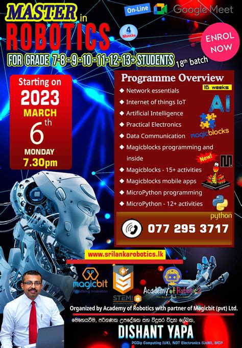 Masterroboticslevel32 Sri Lanka Robotics Education