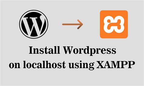 Install Wordpress On Localhost Using Xampp Authenticode