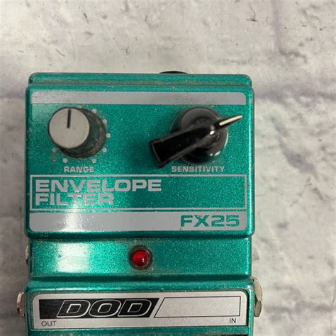 Dod Fx25 Envelope Filter Evolution Music