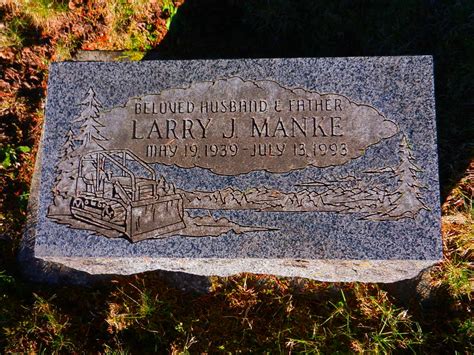 Lawrence Joel Larry” Manke 1939 1993 Find A Grave Memorial