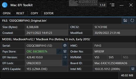 Download Mac Efi Toolkit Majorgeeks Download Mac Efi Toolkit Majorgeeks