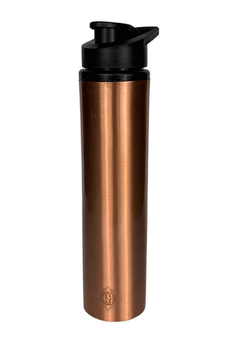 Butelka Miedziana Do Wody Z Ustnikiem 900ml Indyjskie Produkty
