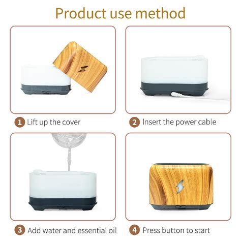 Edf 90 Lightwood Lightning Ultrasonic Aroma Diffuser Ets Design