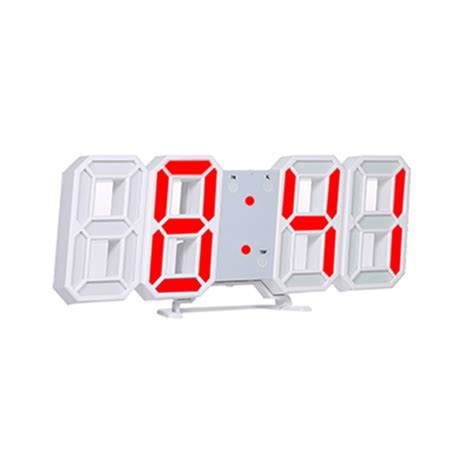 Reloj Digital Led 3d Reloj De Mesa Electrónico Reloj Despertador