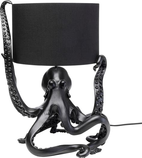 Octopus Lampe Sort Kare