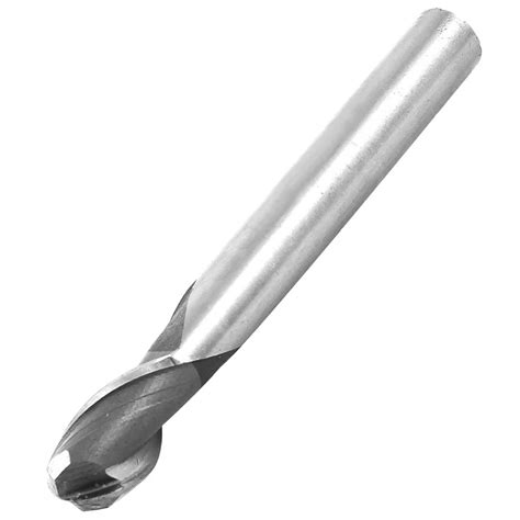 Mmx Mm HSS Straight Shank Flute Ball End Mill Cutter Mm Long In Milling Cutter From