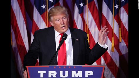 Moments From Donald Trumps Victory Speech Cnn Video