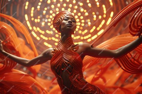 Premium Photo Dynamic Representation Of African Dance Forms In A 00087 03