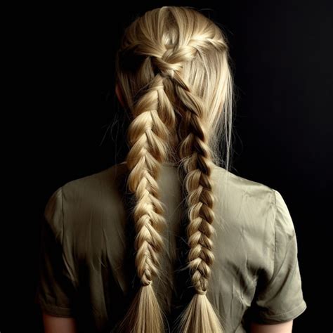 Premium Ai Image Photo Of Single Braid