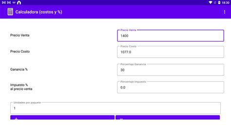 Download Do Apk De Calculadora De Costos Para Android