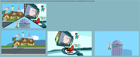 Phineas And Ferb Anniversary 2022 3 Way Grids In By Abbysek On Deviantart