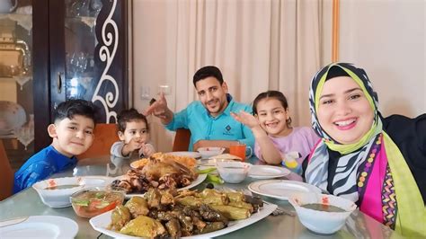 رابع يوم العيد ميكملش من غير المحشي🤤 ️ و علي اللي حصل ف الفديو🤭😂ضحكك