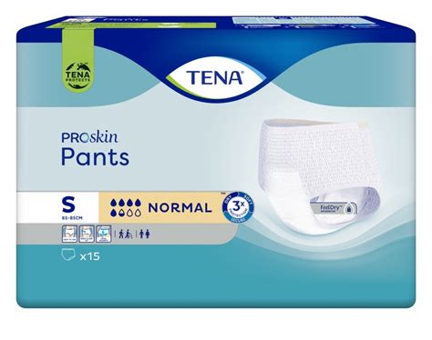 TENA Pants ProSkin Normal S Majtki 15 Sztuk Tena Nietrzymanie Moczu