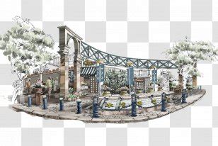 Landscape Architecture Architectural Drawing Site Plan Tree Transparent PNG