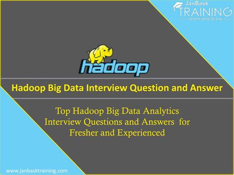 Ppt Top Hadoop Big Data Interview Questions And Answers For Fresher Powerpoint Presentation