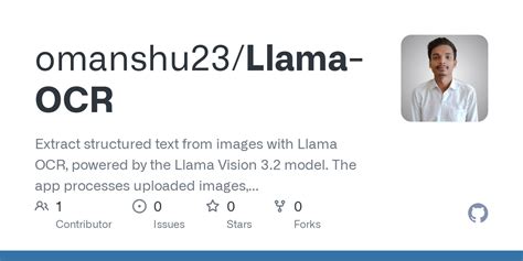 GitHub Omanshu23 Llama OCR Extract Structured Text From Images With