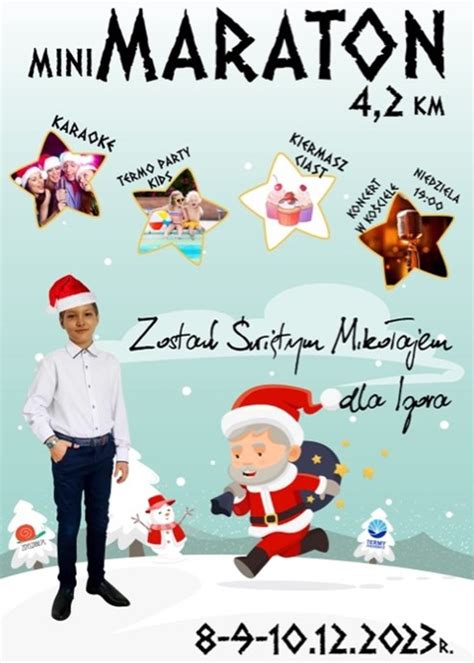Zostań Świętym Mikołajem dla Igora Szkoła Podstawowa nr 1 im
