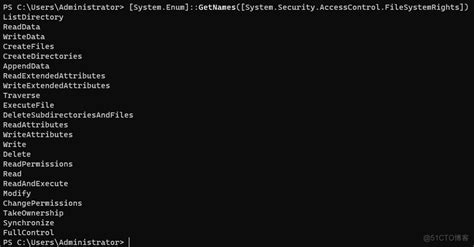 如何用powershell管理文件和目录权限ganzys Blog的技术博客51cto博客