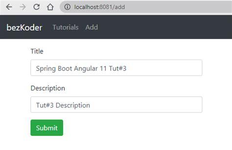 Angular Spring Boot MySQL Example Build A CRUD App