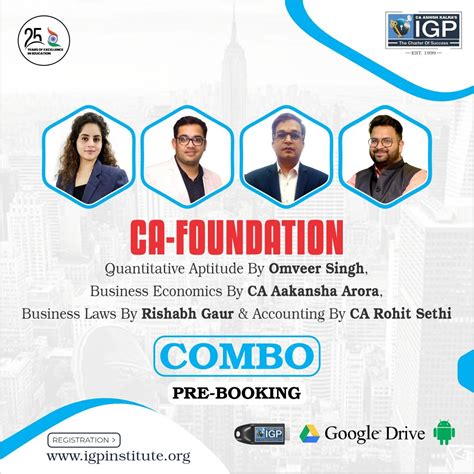 Ca Foundation Pendrive Class And Video Lectures 2025 Exams