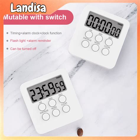 Portable Digital Timer With Bracket Super Strong Magnetic Count Updown