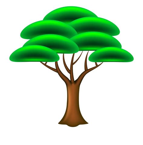 Tree With Roots Vector Png Tree Png Clip Clip Art Library